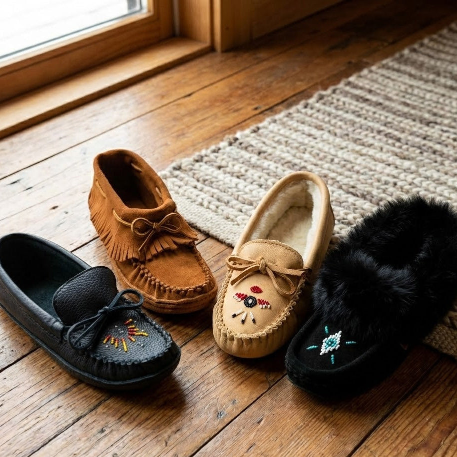 Ultimate Guide to Canadian-Made Moccasins & Slippers | Sheepskin And ...