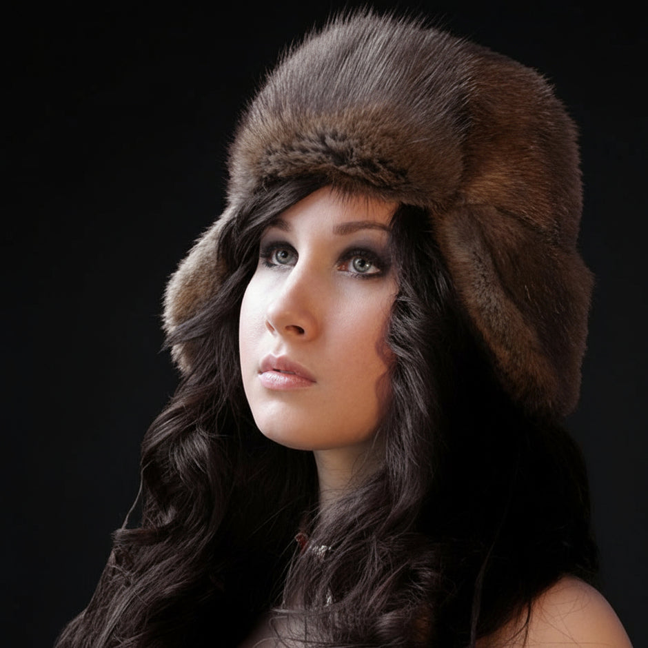 Shop Fur Hats | Men's and Women's Genuine Muskrat & Rabbit Fur - Canada ...